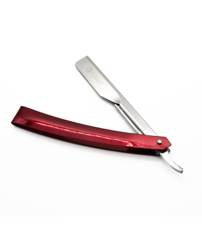 Epsilon Red Shaving Razor Leather Pouch